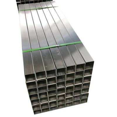 China BA 14 Gauge Square Tubing JIS DIN Stainless Steel Box Section 316 for sale