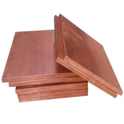 China Cucrlzr Astm Copper Sheet 1mm C18150 C18200 Chromium Zirconium 16ga Copper Sheet for sale