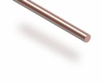 China 1mm Copper Earthing Rod ASTM AISI Copper Clad Steel Earth Rod for sale