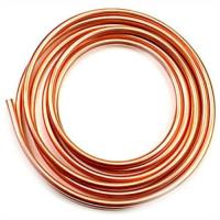 China 99.99% Purity Copper Pancake Coil Copper Tube Insulated C10700 for sale