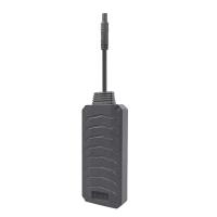 China Black 4G GPS Tracker with 32 Tracking Channels and Dual IP Protocol for Multi-System Positioning for sale