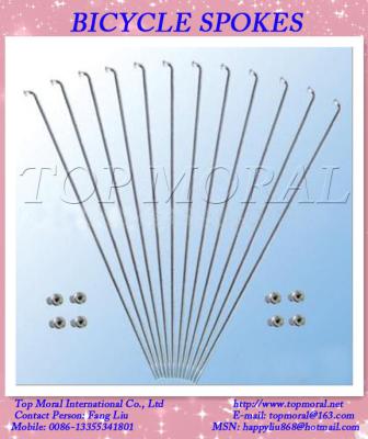 China Adults bicycle spokes and nipples for sale