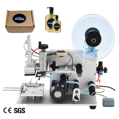China Industrial Semi Automatic Flat Labeling Machine For Pharmaceutical Box OEM for sale