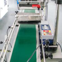China Self Adhesive Flat Bag Labeling Machine Printer Sticker For Cardboard Box Square Bottle for sale