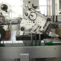 China Self Adhesive Flat Bag Labeling Machine Printer Sticker For Cardboard Box Square Bottle for sale