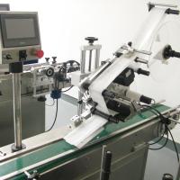 China Paper Cardboard Bag Labeling Machine Automatic Sticker Applicator 200BPH for sale