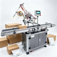 China SUS304 Stainless Steel Flat Surface Label Applicator Equipment Automatic High Precision for sale