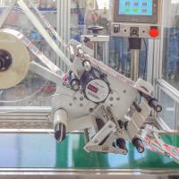 China Multifunctional Electric Flat Bag Labeling Machine For Square Bottle HMI Automation for sale