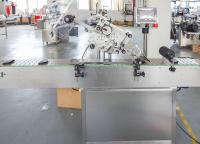China PLC HMI Control Flat Bag Labeling Machine Applicator For Food Container bag for sale
