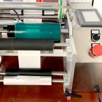 China Label Placer Manual Machine Semi-automatic Juice Wine Bottle Labeling Machine for Food Chemicals for sale