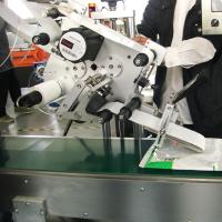 China Square Bottle Automatic Flat Labeling Machine Applicator Double Side Sticker ODM for sale