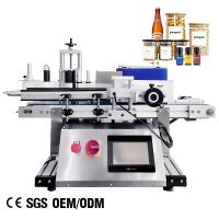 China Automatic Labeling Machine Desktop Plastic And Glass Round Bottle Labeling Machine For Food Skincare And Daily Necessities for sale