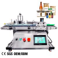 China Automatic Small Tabletop Round Bottle Labeling Machine With OEM ODM Services For Glass And Plastic Bottle Label Applicator for sale