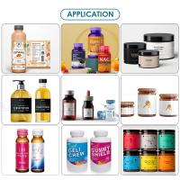 China ODM Jar Desktop Labeler Sticker Applicator For Beverage Chemical Bottles for sale