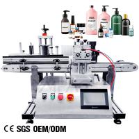 China Automatic Water Bottle Labeling Equipment Sticker Printing Machine 1500BPH SS304 for sale