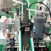 China Automatic Benchtop Printing Bottle Sticker Machine 10-100pcs/Min Custom for sale