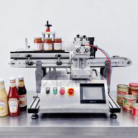 China Desktop Small Round Glass Bottle Labeling Machine Applicator CE Certificated for sale