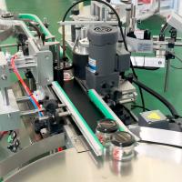 China 700W 220V Semi Automatic Labeling Machine Pet Bottle Applicator Servo Driven for sale