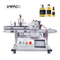 China Automatic Desktop Labeler Machine Food Cosmetic Plastic Glass Round Bottle jars for sale