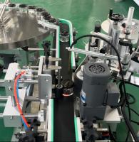 China Automatic Desktop Labeler Machine Food Cosmetic Plastic Glass Round Bottle jars for sale