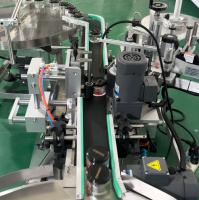 China Automatic Desktop Labeler Machine Food Cosmetic Plastic Glass Round Bottle jars for sale