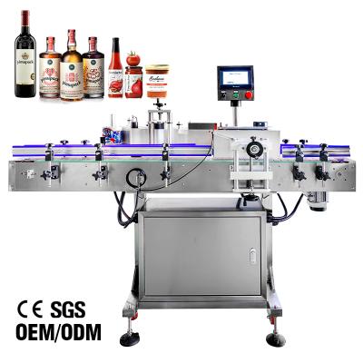 China High Speed SUS304 Automatic Round Bottle Labeling Equipment Application Machine for sale