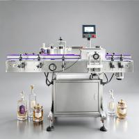 China Tabletop Cola Coffee Oval Bottle Labeling Machine Sticker Applicator OEM for sale
