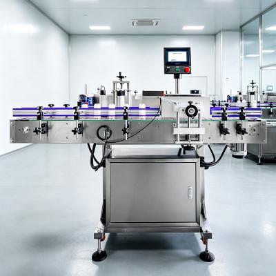 China High Speed Bottle Labeling Machine Food Cosmetics Automatic Label Applicator Machine for sale