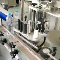 China Tabletop Cola Coffee Oval Bottle Labeling Machine Sticker Applicator OEM for sale