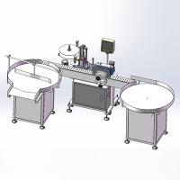 China High Speed SUS304 Automatic Round Bottle Labeling Equipment Application Machine for sale