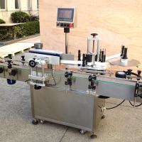 China Sticker Bottle Labeling Equipment Machine For Round Container Distilleries 100BPH for sale