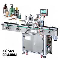 China 60pcs/Min Bottle Round Bottle Bag Labeling Machine For Glass Plastic Cup Commercial for sale