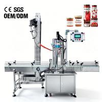 China 600kg Semi Automatic Capping Machine For Honey Juice pet Bottle Cap ODM for sale