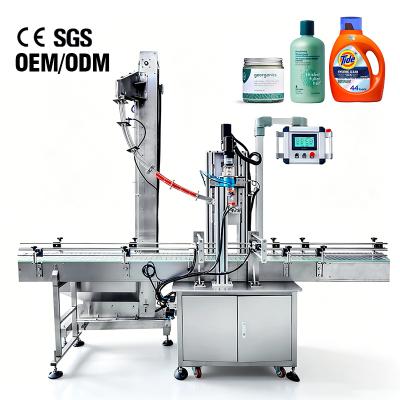 China CE Certificated Screw Semi Automatic Capping Machine Single Head 20BPM for sale