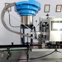 China Automatic Four Wheel Cap Capping Machine Glass Bottle Plastic Bottle With CE Certification For Food And Skincare Products for sale