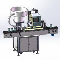 China Automatic Four Wheel Cap Capping Machine Glass Bottle Plastic Bottle With CE Certification For Food And Skincare Products for sale