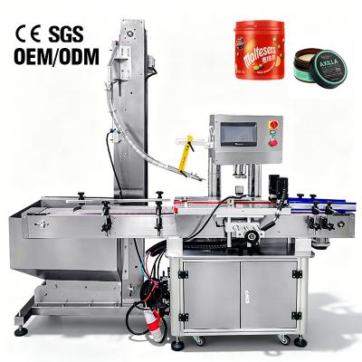 China SGS 110V Servo Inline Pet Bottle Capping Machine Single Head SS304 for sale