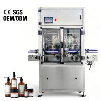 China Multifunction Four Head Auto Filling Machine Food Cosmetics Filler Liquid Packaging for sale