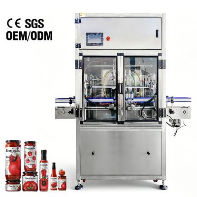 China OEM Automatic Filling Machine Liquid 100ml 500ml 800ml Bottle Filler for sale