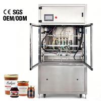 China Piston Pump Volumetric Automatic Filling Machine Bottle Liquid For Perfum Cooking Oil for sale
