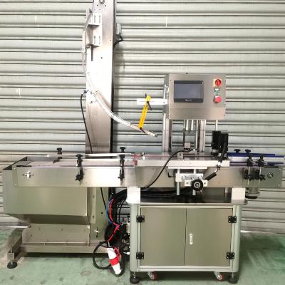 China Servo Drive Glass Bottle Capping Machine Filling Labeling 45BPM ODM for sale