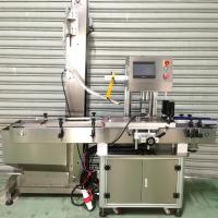 China 20BPM PLC Touchscreen Filling Capping Machine For Juice Cosmetic Bottle Filling for sale