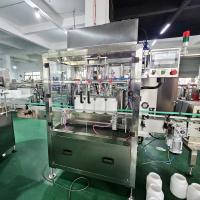 China 2000ml Liquid Automatic Filling Machine For Glass Plastic Beverages Sauces Juice Bottle Bag for sale