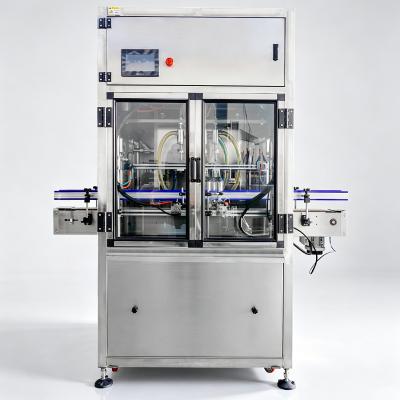 China 2000ml Liquid Automatic Filling Machine For Glass Plastic Beverages Sauces Juice Bottle Bag for sale