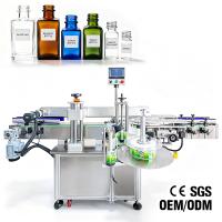 China High Accuracy YM610 Automatic Flat Labeling Machine Glass and Plastic square Bottle Labeling Machine With OEM ODM Services for sale