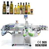 China Full Automatic Boxs and Flat Bottles Labels Printing Machine Wine Olive Oil and Honey Bottle Label Machine for Small Business for sale