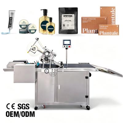 China High Quality YM210D Automatic Flat Labeling Machine Boxs Bags and Square Bottle Labeling Machine for sale
