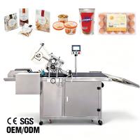 China HighSpeed 200pcs/min Automatic Flat Surface Label Applicator Bag Labeling Machine for Plastic and Paper Label Sticker Applicator for sale