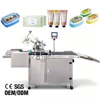 China YM210D Flat Surface Labeling Machine Automatic Box Labeling Machine for Food and Daily Necessities Flat Label Applicator for sale