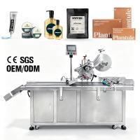China Automatic Flat Bottle Labeling Machine Bag Box Label Printing Machine for Food and Skincare Label Applicator Machine for sale